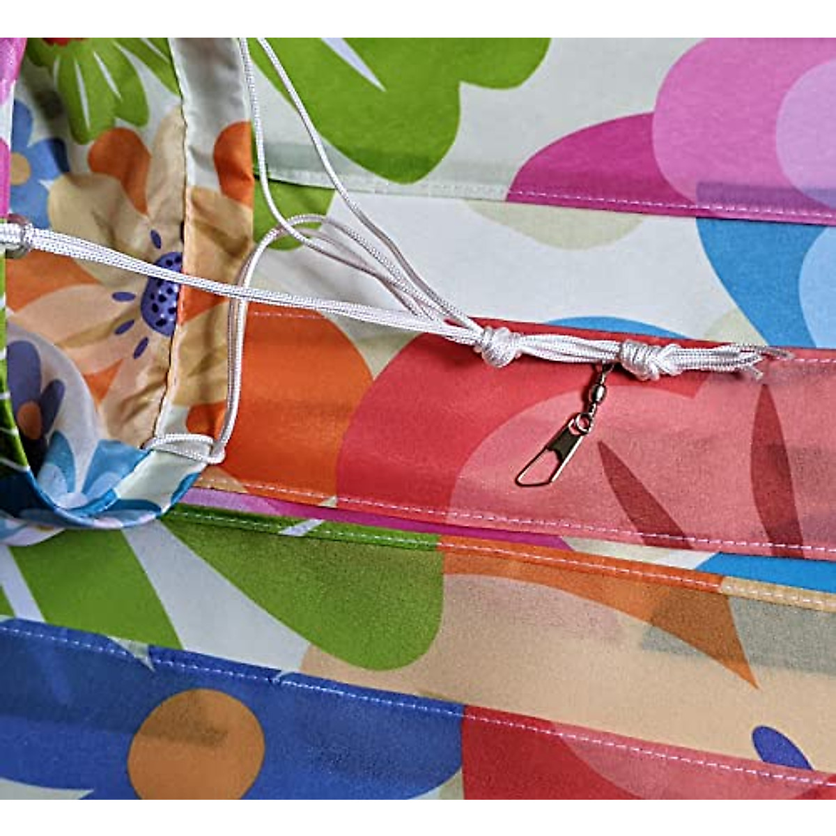 Madrona Brands Bright Flowers Windsock | Durable Outdoor Hanging Decoration | Yard, Garden, Patio, Home and More | 60-Inch