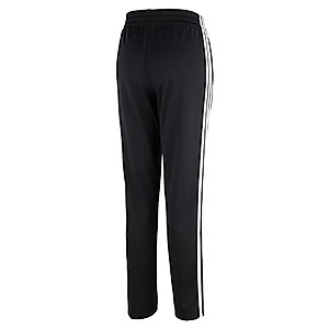 adidas Boys' Tapered Trainer Pant, Black, Large