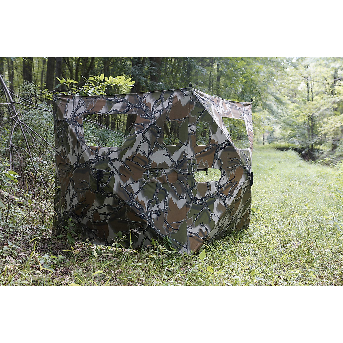 Rhino Blinds Blinds CRP-106 Cut N Run Lightweight 2 Panel Mobile Hunting Blind, Predator