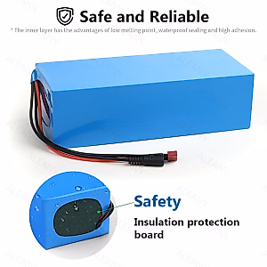 ALEAIVY 60V 30Ah Lithium Battery Pack 16S6P 21700 2000W High Power 67.2V Electric Bike Motor Electric Scooter Ebike Battery with BMS