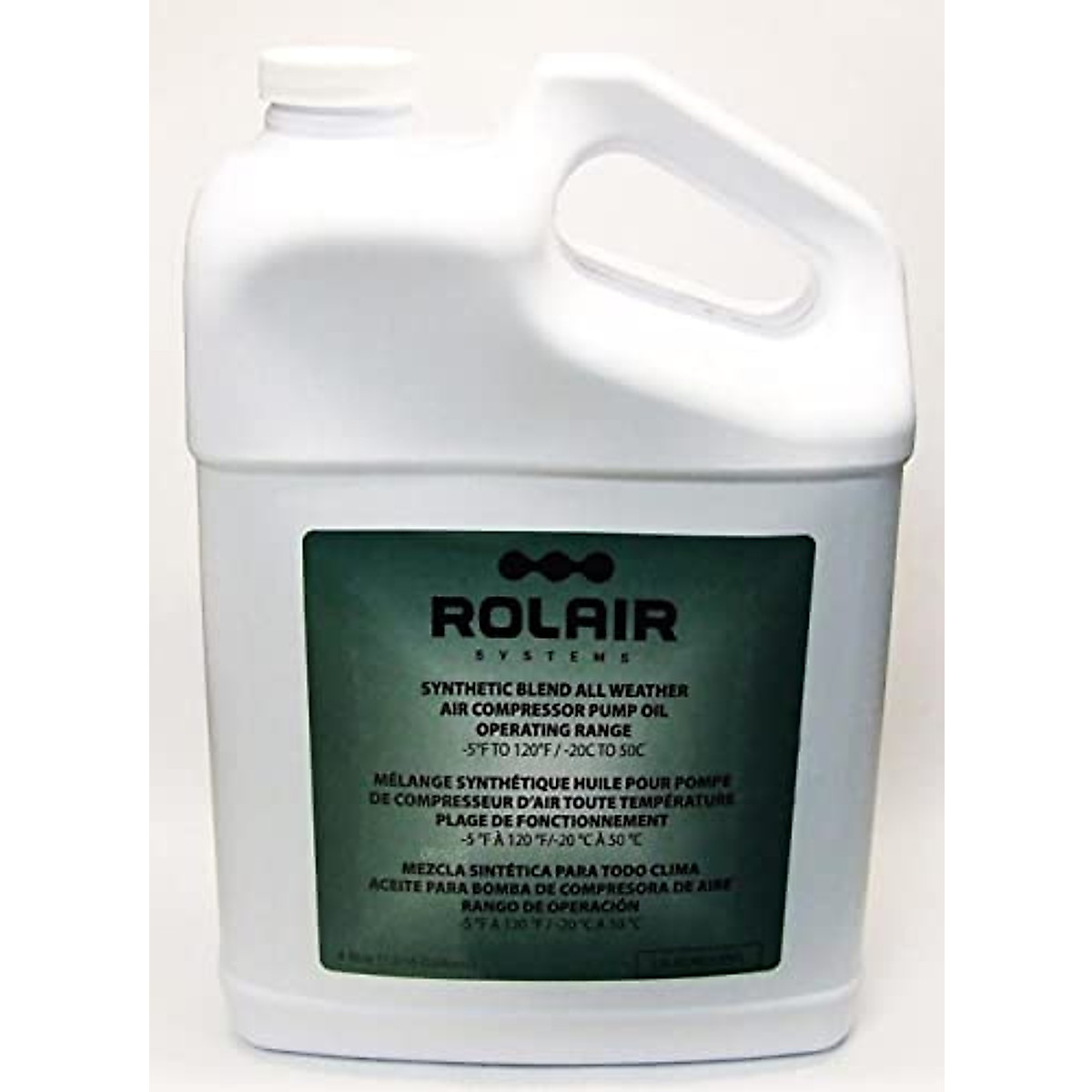 Rolair 1 Gallon (Bottle) All-Weather Synthetic-Blend Air Compressor Oil