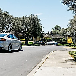 Eyoloty Slow Down Sign with H Stake,16"x12" Kids & Pets at Play Sign for Street Neighborhoods,Double Sided Children Playing Safety Sign,Waterproof,Fade Resistant,Kids Playing Sign for Street 3 Pack