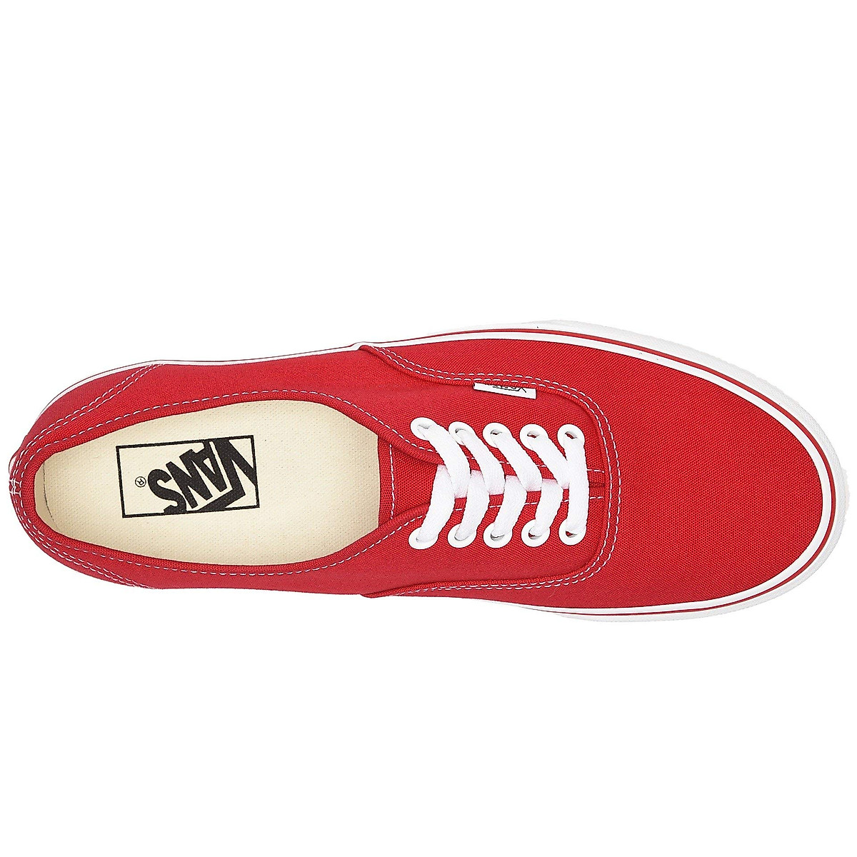 Vans Authentic, Red, Size 8.5