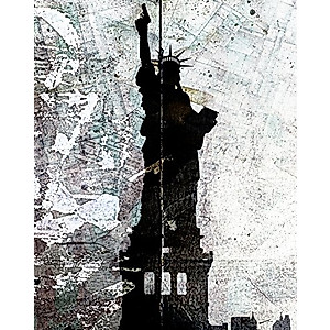 Liberation Mini Art Block Print - 10 X 12 inches by Alex Cherry