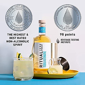 RITUAL ZERO PROOF Gin, Tequila & Whiskey Alternatives | Award-Winning Non-Alcoholic Spirits | 25.4 Fl Oz (750ml) Each | Low & No Calorie | Keto, Paleo & Low Carb Diet Friendly | Alcohol Free Cocktails