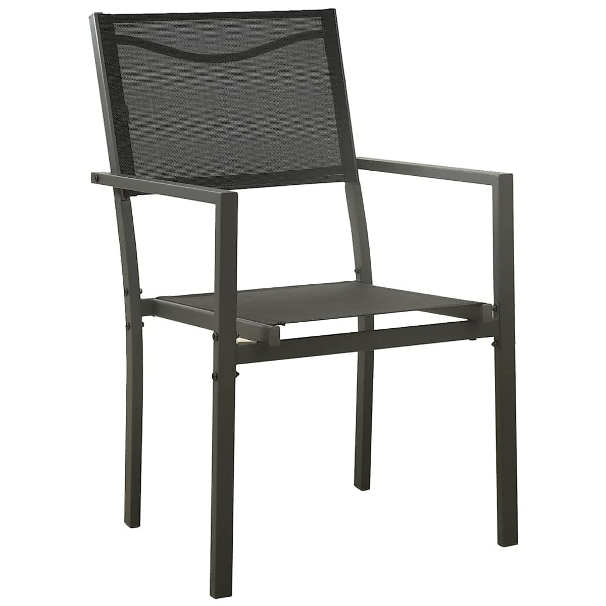 WEHUOSIF 5 Piece Patio Dining Set,Outdoor Dining Set,Garden Dining Set,Terrace Tables and Chairs,Lounge Seat,Garden Furniture,for Homes,Offices,Living Room,Cafes,Steel