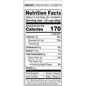 Aroy-D Coconut Milk 8.5 Fluid Ounce (250ml) (Coconut Milk 8.5oz, pack of 6)