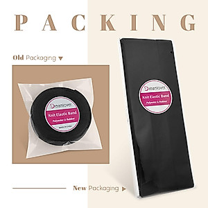 Dreamlover Elastic Band for Wig, Wig Band for Laying Edges, Lace Melting Band, Black Elastic Band for Sewing, 1 Inch x 6 Yard