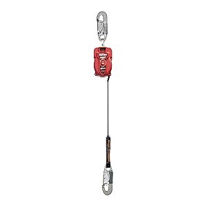 Honeywell Miller Fall Protection MFL-9-Z7/9FT TurboLite Personal Fall Limiter, Standard, Red/Black
