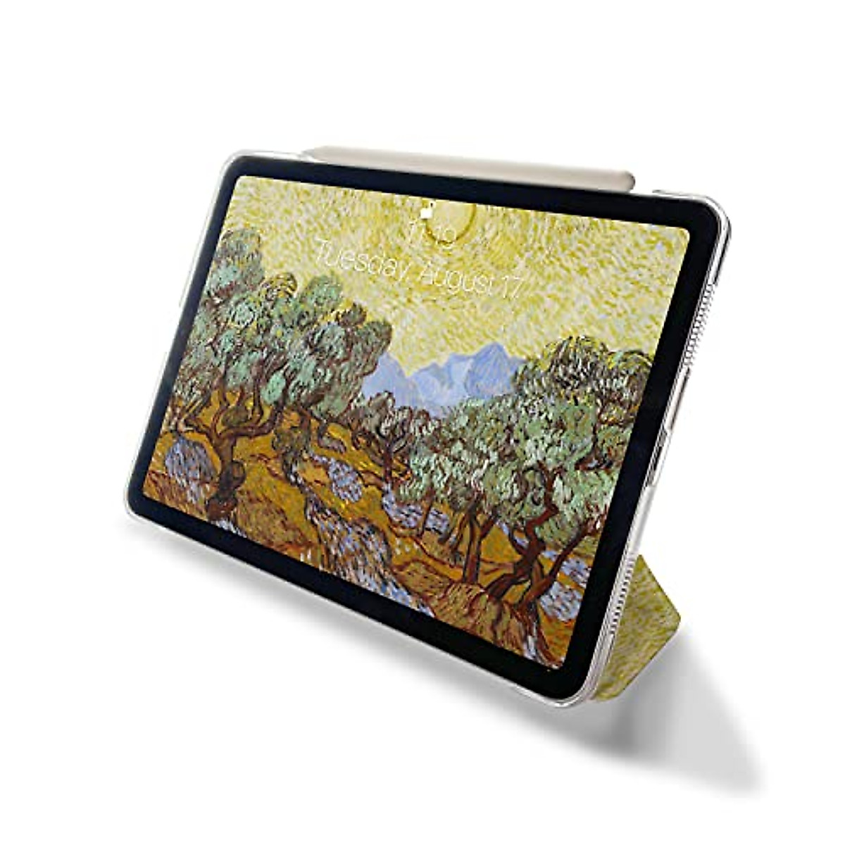 Van Gogh Olive Trees Case Compatible with All Generations iPad Air Pro Mini 5 6 11 inch 12.9 10.9 10.2 9.7 7.9 Plastic Fabric Cover Slim Smart Stand SN642 (8.3" Mini 6th gen)