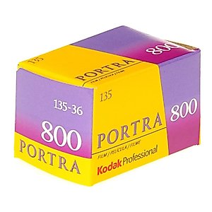 Kodak Professional PORTA (ISO)800, 135-36, CAT 145 1855, Process C-41, 36 EXP. 24mm x 36mm