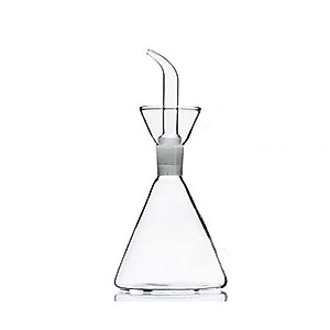 ELETON Olive Oil Dispenser Oil Bottle Glass with No Drip Bottle Spout - Oil Pourer Dispensing Bottles for Kitchen - Olive Oil Glass Dispenser to Control Cooking Vegetable Oil and Vinegar