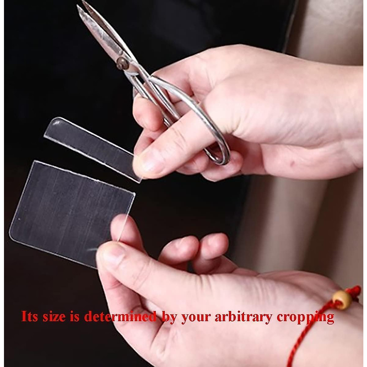 10Pcs Transparent Wall Mounted Replacement Sticky Pads for Kitchen Bathroom Shower Caddy Organizer Rack Holder Nail Free Adhesive Hooks Shower Accessories Shower Caddies (Double-Sided Sticker)