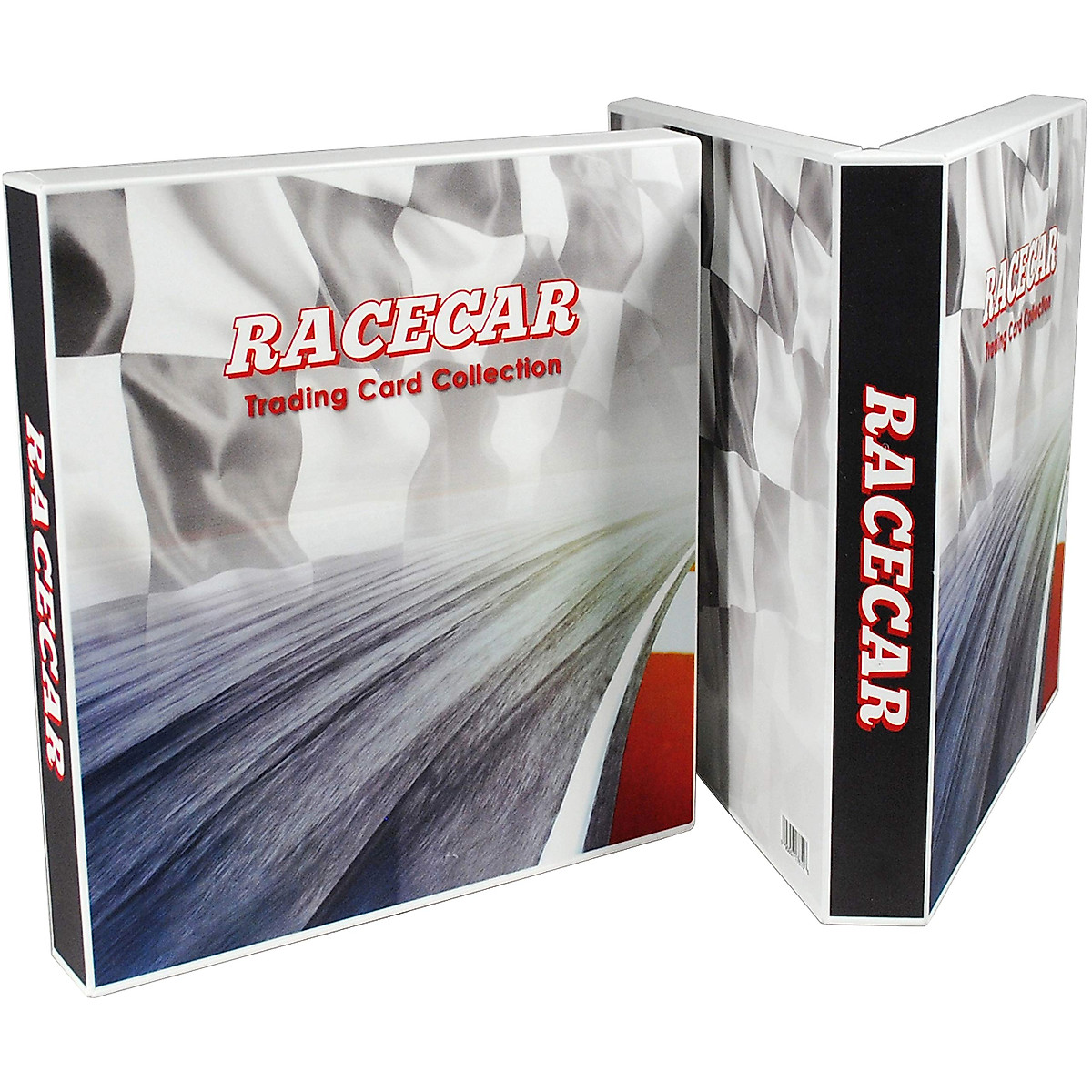 UniKeep Nascar Themed Collectible Card Storage Binder Complete With Collector Card Storage Pages (Track)