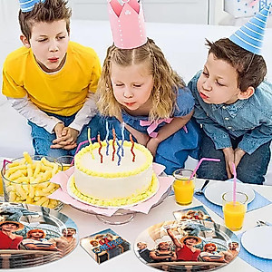 40Pcs One Piece Party Supplies - Plates Napkins for One Piece Birthday Party Supplies - 20 Plates 20 Napkins - Decorations for Kids