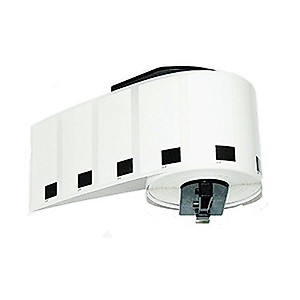 Brother Genuine DK-1202 Die-Cut Shipping Paper Labels, 300 Labels per Roll, 12 Rolls – for Use with QL Label Printers