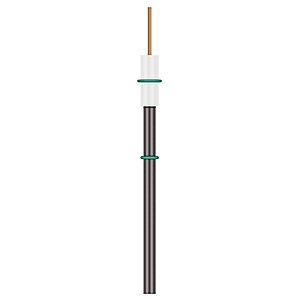 stonylab Graphite Rod Electrode, 99.95% Purity Graphite Electrode Cathode Working Electrode with PTFE Adapter for Electrolytic Cell