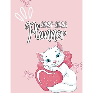 2024-2026 Monthly Planner: 3 Year Calendar Large Size 8.5x11 inches | 36 Months Jan 2024 - Dec 2026 with Federal Holidays | Monthly Design ( Calendar 2024-2026 for Purse)