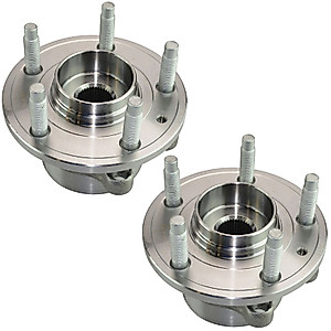 TRQ Wheel Bearing & Hub Assembly Kit Pair Set of 2 for Ford Explorer