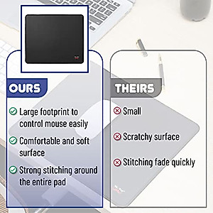 Mr. Pen- Mouse Pad, 12.5"x10.5", 2 Pack, Mouse Pads for Wireless Mouse, Mouse Pad Gaming, Computer Mouse Pad, Mouse Pad for Laptop, Gamer Mouse Pad, Pad Mouse, Mouse Pad for Gaming, Laptop Mouse Pad