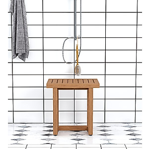 AquaTeak The Original 18" Spa Teak Shower Bench