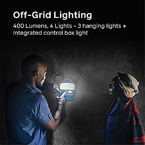 BioLite SolarHome 620 Portable Off-Grid Solar Lighting System, 620+ (no mp3 Player)