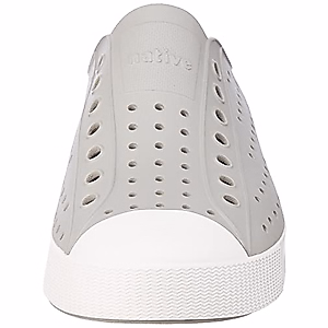 Native Shoes, Jefferson, Adult Shoe, Pigeon Grey/Shell White, 8 M US Women/6 M US Men