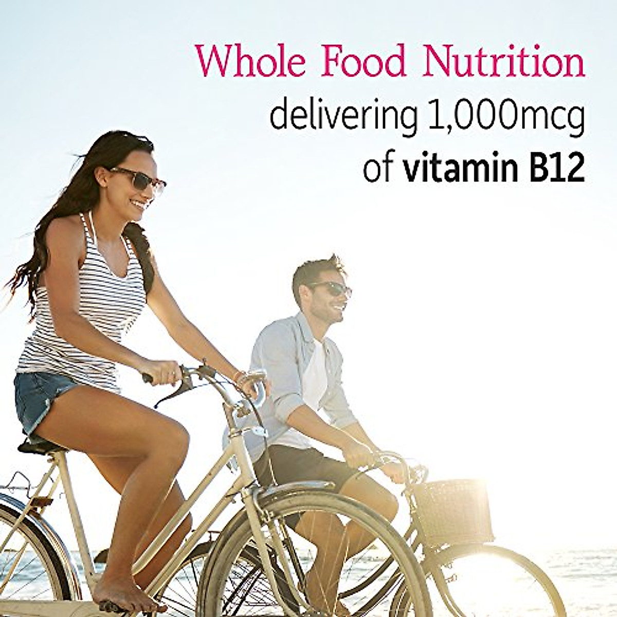 Garden of Life B12 - Vitamin Code Raw B-12-30 Capsules, 1,000mcg Whole Food B12 Methylcobalamin for Energy, Vegan Methylcobalamin B12 Vitamin Plus Probiotics & Enzymes, Gluten Free Supplements