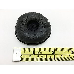 Leatherette Ear Pads 87229-01 by AvimaBasics | Compatible with Plantronics W740 W745 W440 W445 CS540 CS545 C565 BlueParrott B250-XT XTS VXI - Premium Quality Cushions Earpads - 2pcs