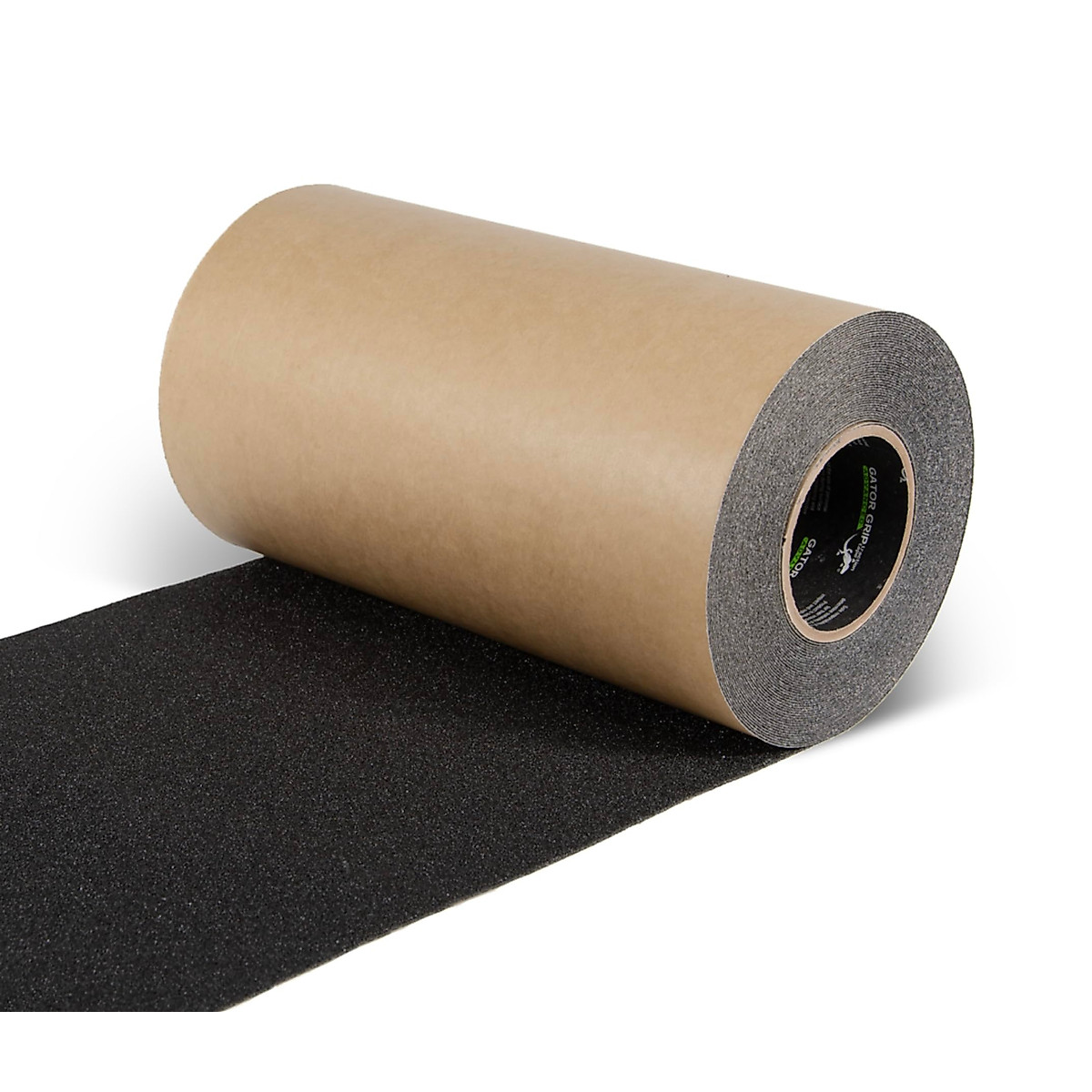 Gator Grip Traction Tape, Premium Grade 60 Grit Anti-Slip Adhesive Tape, Indoor/Outdoor, Great for Stairs, Docks, Boats & Ramps, Black, 12 inch x 60 ft, SG3112B