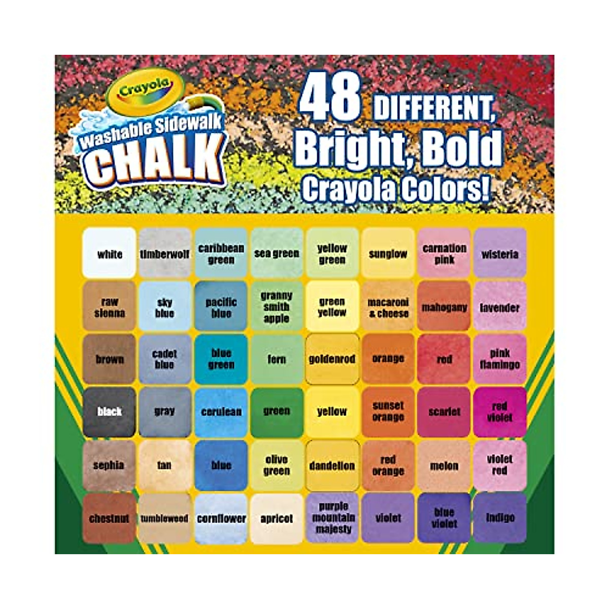 Crayola Sidewalk Chalk (48 Ct)