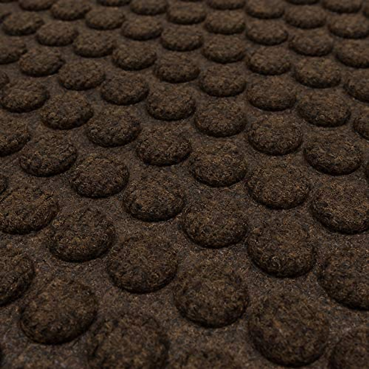 Mohawk Home Impressions Dots Chocolate Entryway Door Mat, 1'6"x2'6", Brown