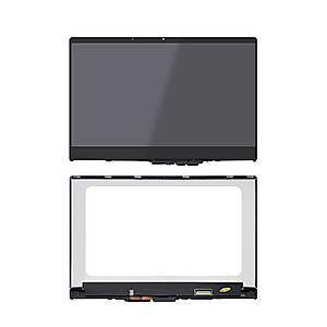 LCDOLED Replacement for Lenovo Yoga 710-15ISK 710-15IKB 80V5 80U0 15.6 inches FullHD 1080P IPS LCD Panel Touch Screen Digitizer Assembly with Bezel (ONLY for 30 Pins Connector)