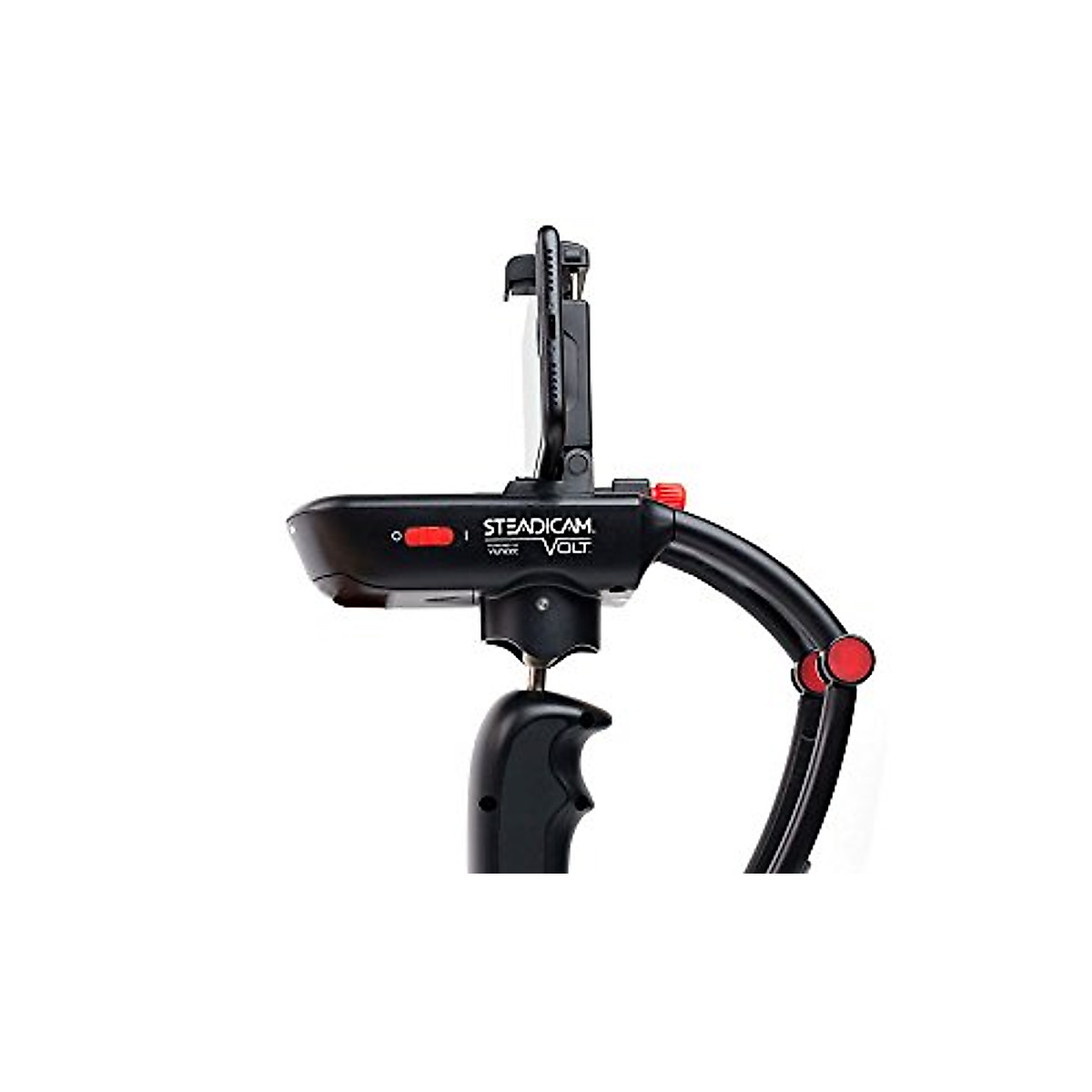 Steadicam Volt Electronic Handheld Gimbal Stabilizer for All IPhone XS, XS Max & XR, All Samsung S9/S9+ & GoPro Hero, Black, compact