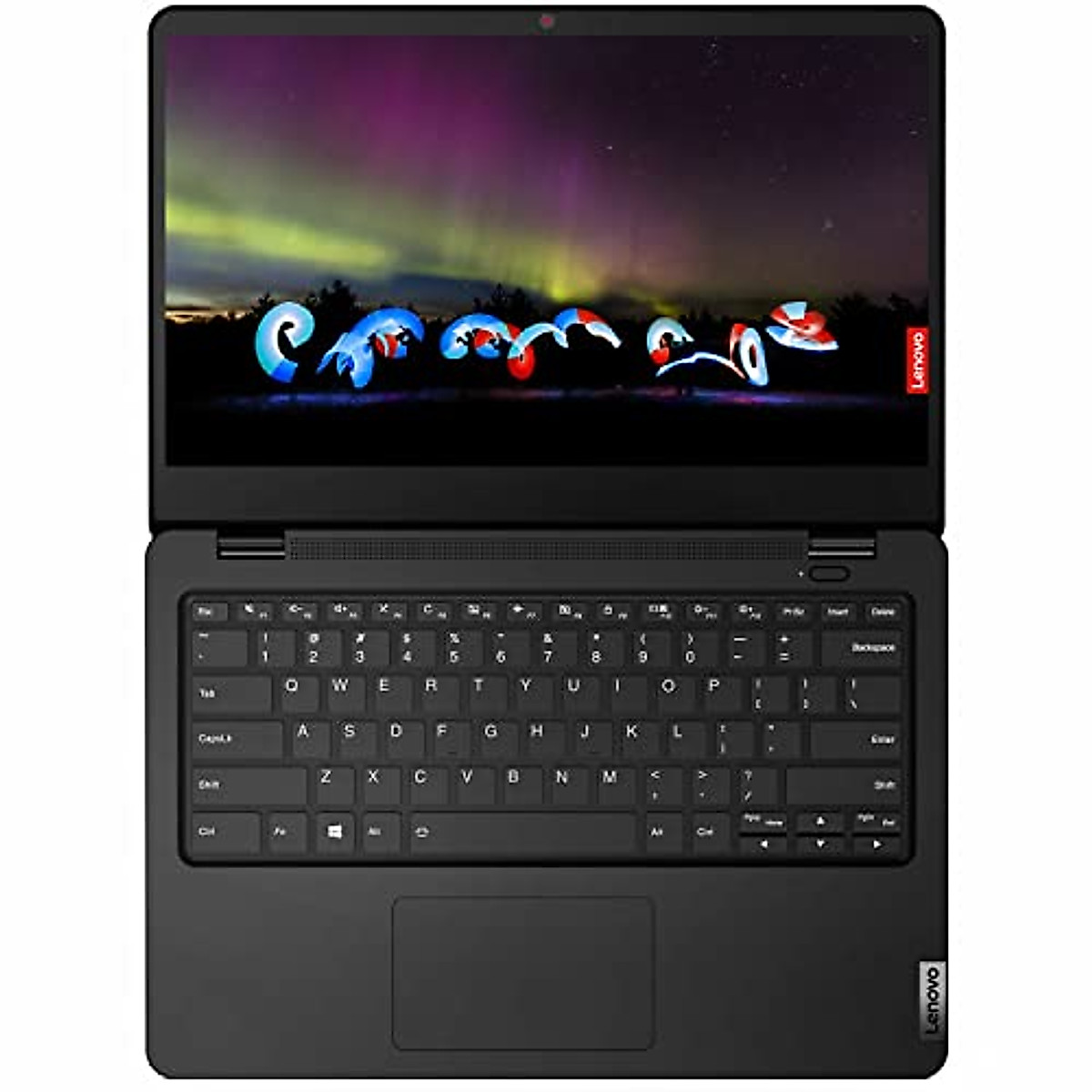 Lenovo Windows 10 Pro Business Laptop, 14" Anti-Glare Display, AMD 3015e Processor up to 2.3GHz, 4GB DDR4 RAM, 64GB eMMC, WiFi 6, BT 5.2, Type-C, Webcam, Black, Broag 64GB Flash Drive