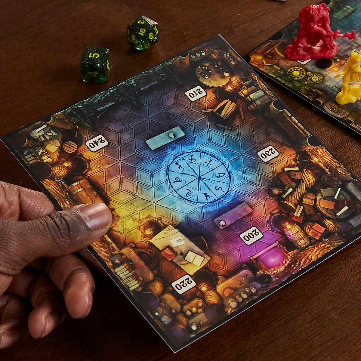 Hasbro Gaming Dungeons & Dragons: Bedlam in Neverwinter Board Game, Escape Room, Cooperative Strategy Games for Ages 12+, 2-6 Players, 3 Acts Approx. 90 Mins Each