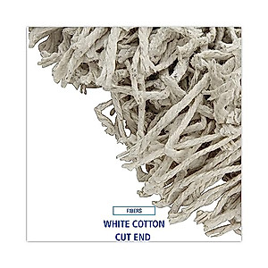 Boardwalk Cm20024 Banded Cotton Mop Heads, 24Oz, White, 12/Carton