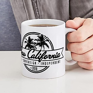 CafePress New California Ceramic Coffee Mug, Tea Cup 11 oz