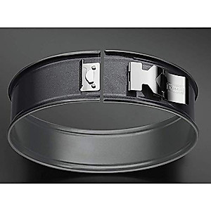 Kaiser La Forme Plus Springform with Flat Bottom, Ø 30 cm, Grey