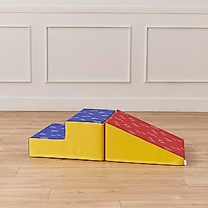 ECR4Kids Softzone Little Me Climb and Slide, Toddler Playset, Assorted, 2-Piece