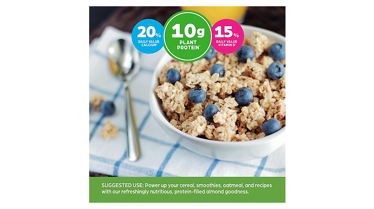 Orgain Vegan Protein Almond Milk - 10g Protein, Dairy Free