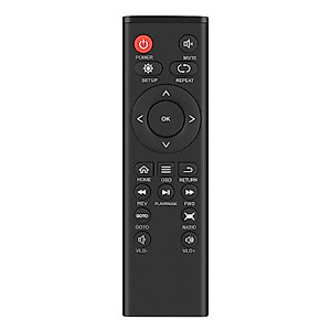 HDMI Media Player with One More Remote Control, Black Mini 1080p Full-HD Ultra HDMI Digital Media Player for -MKV/RM- HDD USB Drives and SD Cards