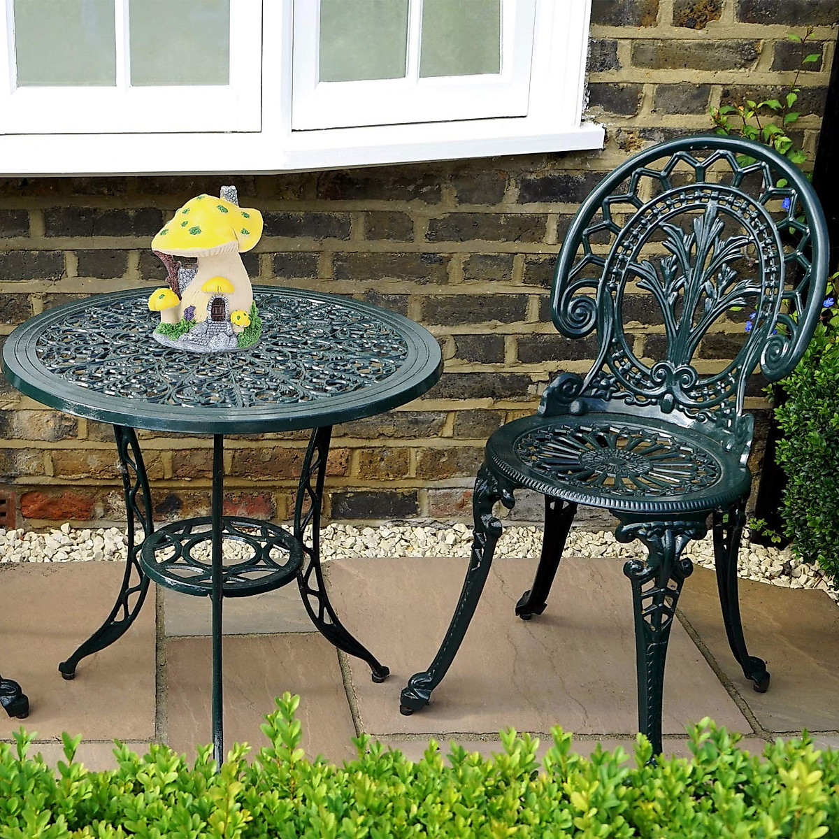 Happyyami Bonsai Ornaments Table Miniature Ornament Miniature Landscape Ornament Miniature Dollhouse Furniture Miniature House Figurine Micro Fairy House DIY Decoration Appendix Indoor