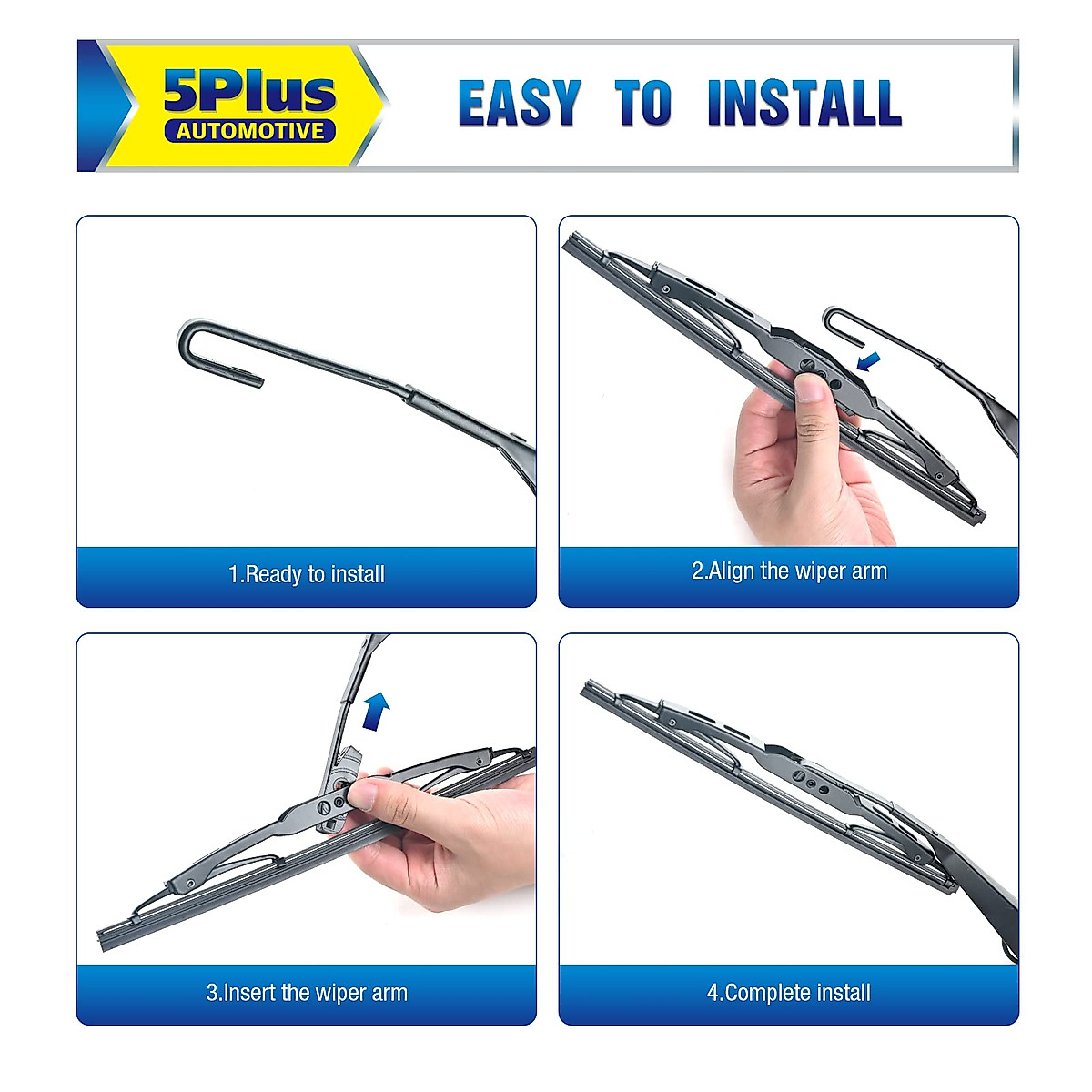 11" Rear Wiper Blade Replacement Generic filter for JEEP Liberty 2012-2008 /GMC 2018-2013 /Cadillac XT5 2021-2017 SRX 2016-2010 CTS 2014-2010 BACK Windshield Wiper Blade