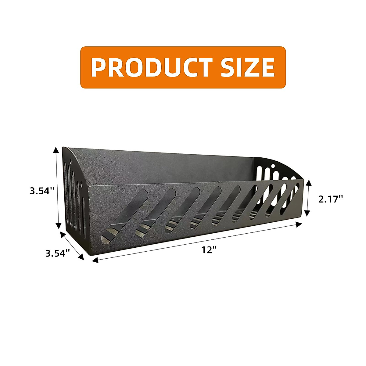 NAFCOOL Magnetic Spice Fridge Rack Shelf Organizer for Refrigerator, 3 Packs Moveable Magnetic Seasoning Organizer Shelves Kitchen Gadgets for Refrigerator Microwave Oven Coffee Maker Washer, 12” Long