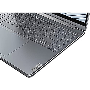 Lenovo Latest Yoga 9i, 12th Gen i7-1260P, 14" FHD (1920 x 1200) IPS, Anti-Glare, Touch, 400 nits,16 GB DDR5, 512 GB SSD, 1080P Camera, Pen 2, 3.3 lbs, Win 11 - Strom Grey (82LU004CUS)
