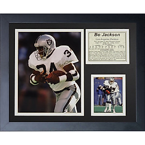 Legends Never Die Bo Jackson Framed Photo Collage, White, 11x14-Inch, (11631U)