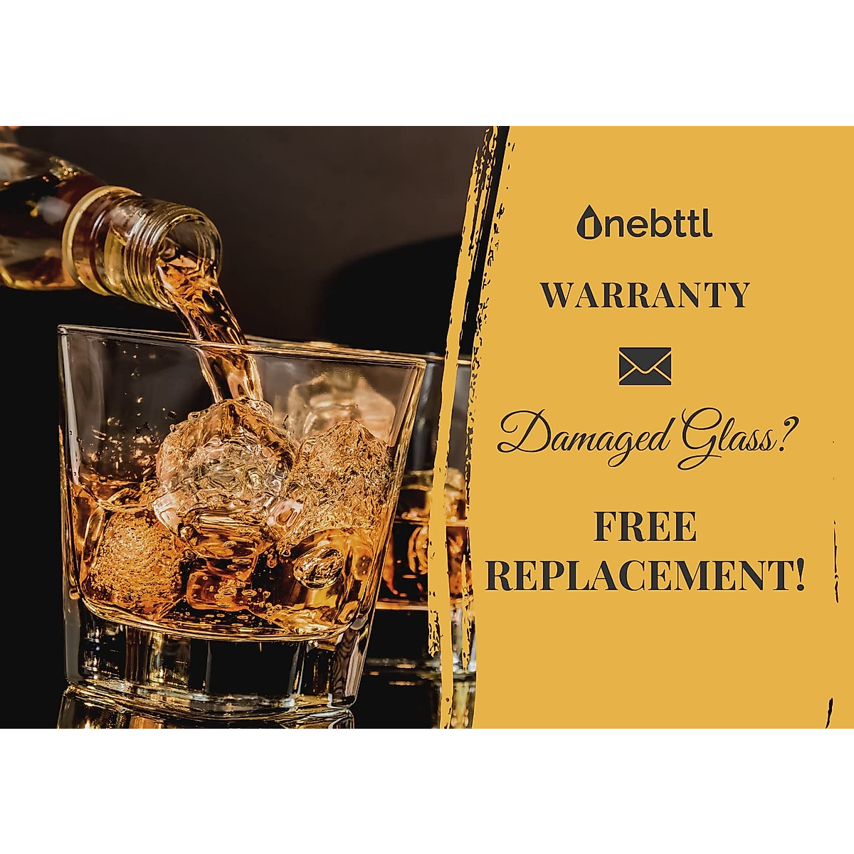 Onebttl Gifts for Brother in Law from Sister in Law, Funny Gift Idea for the Best Brother for Christmas, Birthday, Whiskey Glass - Best Brother in Law in the Galaxy