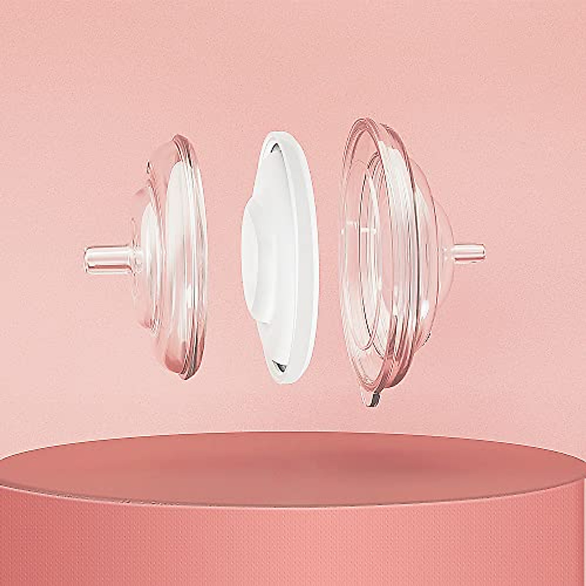 Replacement Duckbill Valves and Backflow Protector for Spectra, Compatible Pump Parts for Spectra S1 Spectra S2 Spectra 9 Plus by PumpMom (Not Original Spectra S2 Accessories)