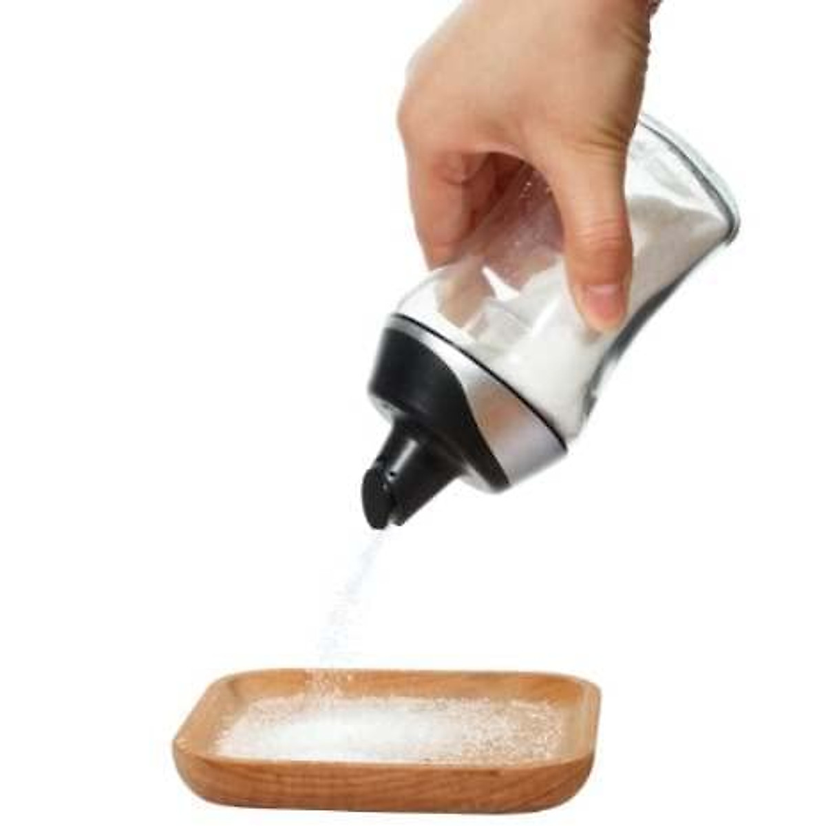 Ginger Ponds Stainless Steel Improved Design Upgraded Sugar or Creamer Dispenser & Shaker with Labels for Beverages and Cooking Cream Dispenser for Coffee Bar Accessories and Organizer